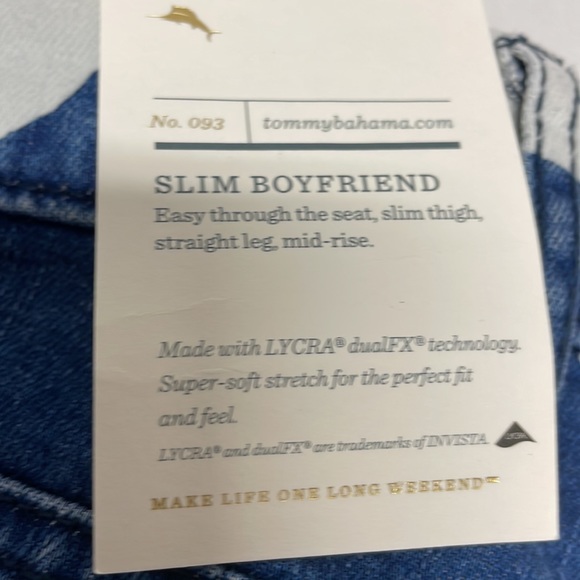 Tommy Bahama | Jeans | Tommy Bahama Boyfriend Slim Tema Indigo Bleach ...